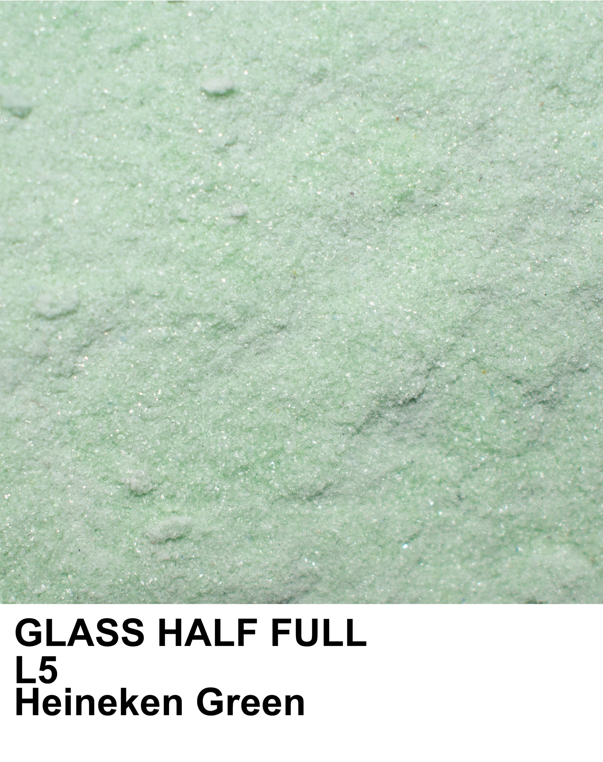 Heineken Green, Level 5 (Fine Powder Sand) – Glass Half Full Products